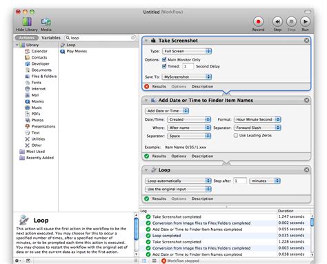 Macos OS X Automator Take Screenshot Issue Ask Different