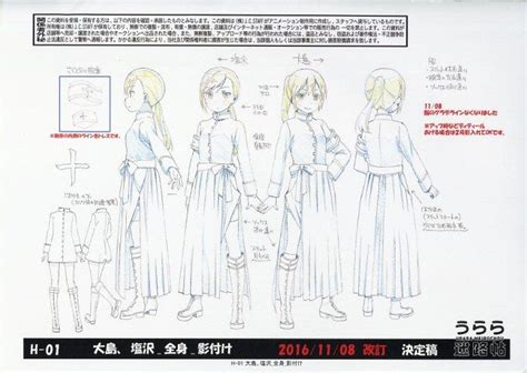 うらら迷路帖 設定 制作素材