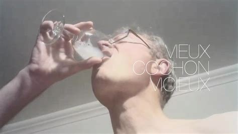 Benoit Drinks His Cum