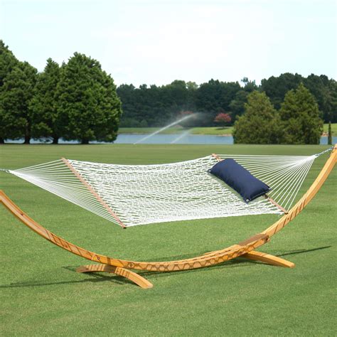 Hammocks Deluxe Polyester Rope Hammock On Sale