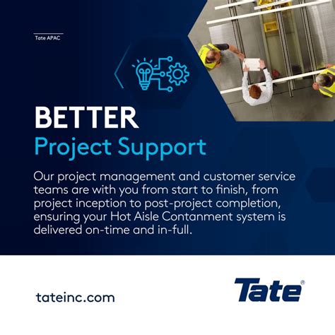 Tate On Linkedin Datacenter Hotaislecontainment Betterprojectsupport Betterbuiltbytate