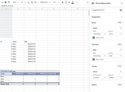 Making A Chart In Google Sheets Web Applications Stack Exchange