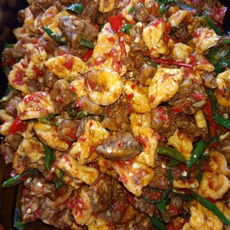 Sambal Tempe Tahu Oget