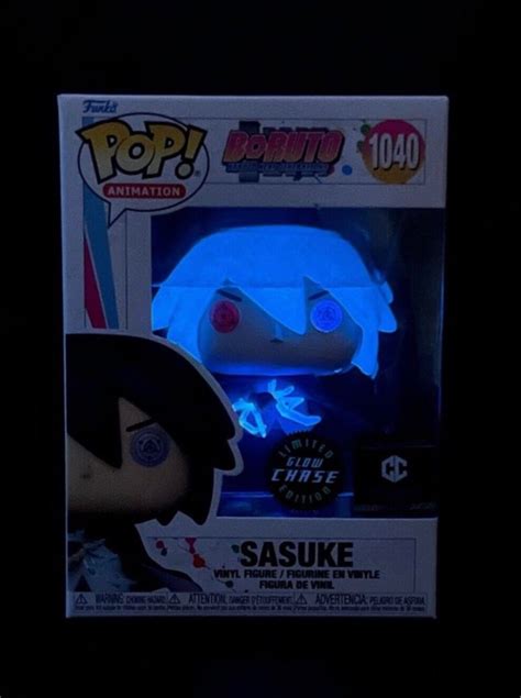 Funko Pop 佐助 Sasuke 寫輪眼 火影忍者 Chase 夜光 興趣及遊戲 玩具 And 遊戲類 Carousell
