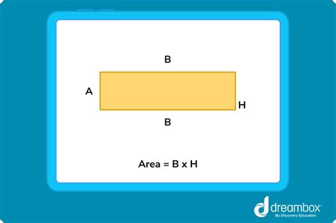 Quadrilateral Area How To Find The Area Of A Rectangle Basic