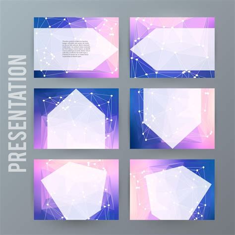 Premium Vector Design Element Powerpoint Precentation Template