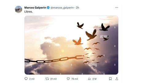 Qué dijo Marcos Galperín sobre el triunfo de Javier Milei