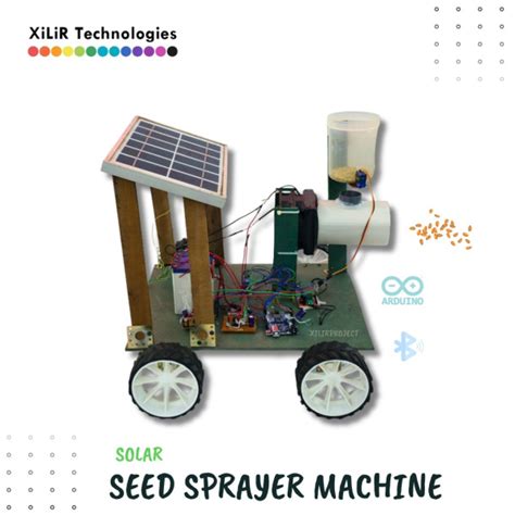 Solar Powered Seed Sprayer Machine Xilir Technologies