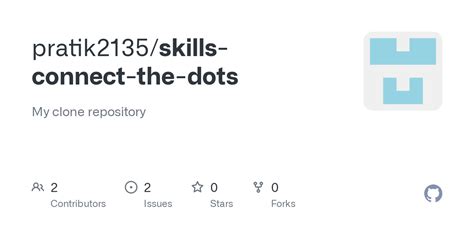 Github Pratik Skills Connect The Dots My Clone Repository