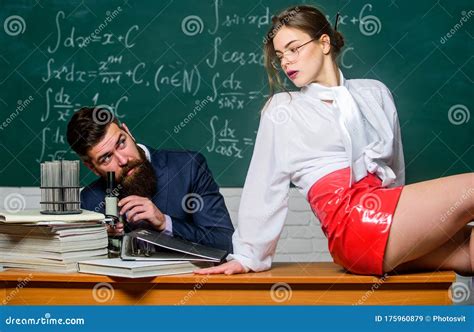 Lustful Tutor Girl Buttocks Sit Table Everyone Dreaming About Such