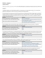 PSY M Docx PSY Module Answer Sheet Submit Your Answers In The Boxes Provided No