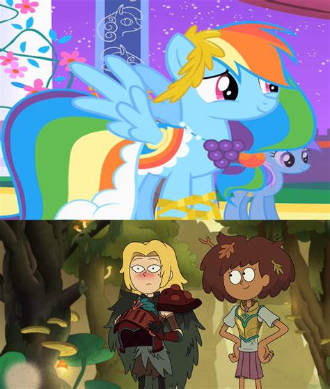 Sasha Has A Crush On Rainbow Dash By Geononnyjenny On Deviantart