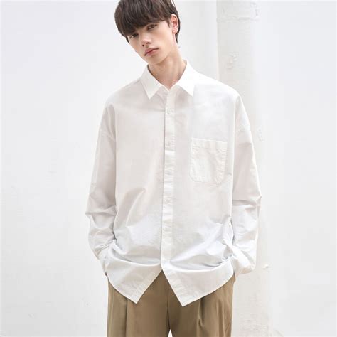 오버핏 옥스퍼드 셔츠 [white] 감도 깊은 취향 셀렉트샵 29cm