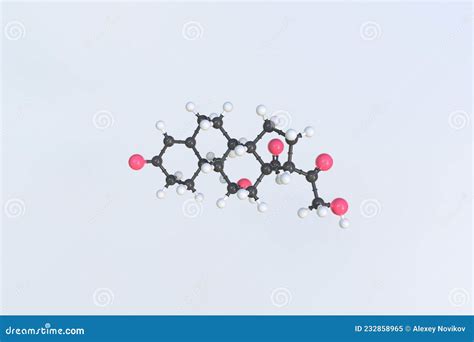 Aldosterone Molecular Structures Mineralocorticoid Steroid Hormone