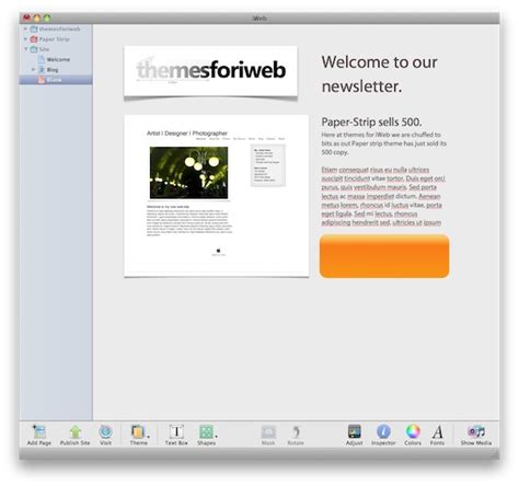 How To Design Effective Call To Action Buttons In Iweb 09 All About Iweb