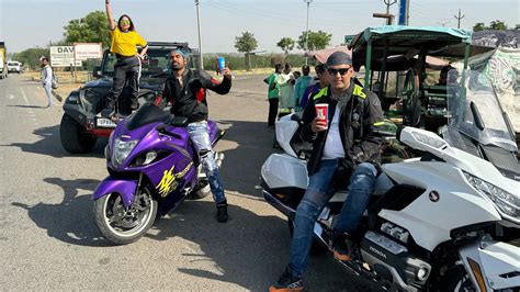 Delhi To Sirsa Nikal Gye Apni Hayabusa Aur Goldwing Leke Meetup Gone