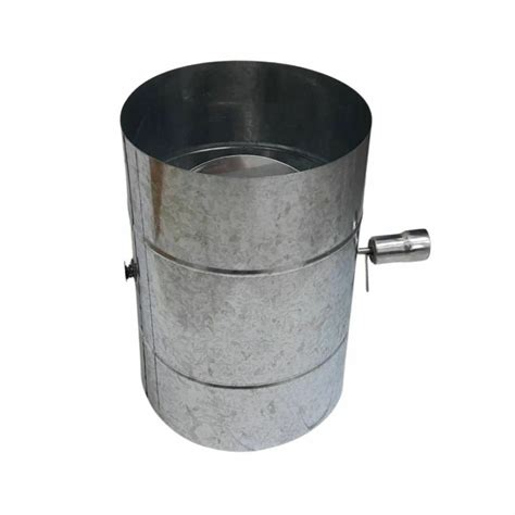 Registro Damper 8 Polegadas Para Lareira Forno Galvanizado Ldo Madeiramadeira