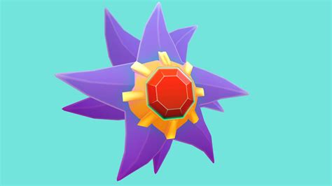 Starmie Download Free 3d Model By Goitya Eaf18b5 Sketchfab