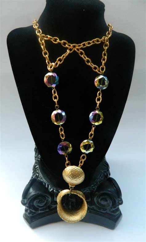 Gold Bow Tie Chain Dangle Necklace By Cydetracked On Etsy 32 00