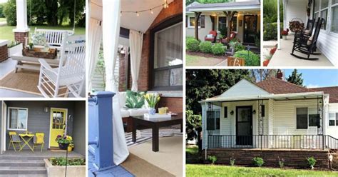Cool Front Porch Makeover Ideas For Instant Curb Appeal