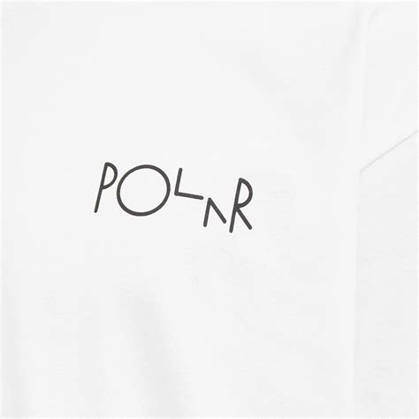 Polar Skate Co Stroke Logo T Shirt White End