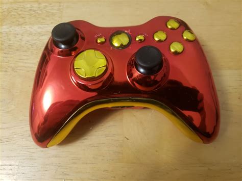 Xbox 360 Controller Red Chrome