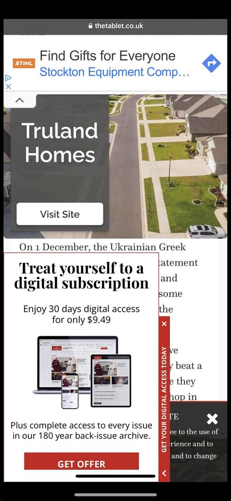 A Detail Heavy News Article Featuring A Sidebar Ad Superimposed Over