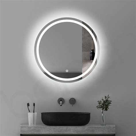 Baiachi Otus Led Round 600mm Frameless Mirror