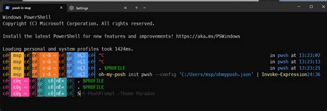 All Text And Symbols Path In Powershell Is Unreadable Jandedobbeleer Oh My Posh Discussion