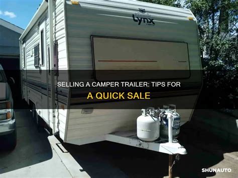 Selling A Camper Trailer Tips For A Quick Sale ShunAuto