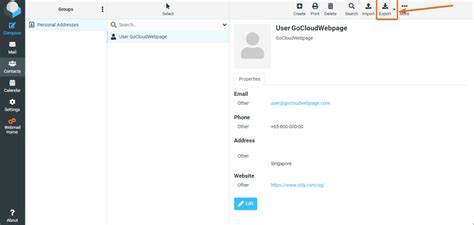 How To Export And Import Contacts In Roundcube Webmail