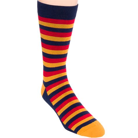 Jyinstyle Mens Cotton Colorful Patterned Fashion Crew Dress Socks 7 Pack