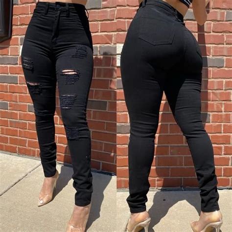 High Waist Ripped Skinny Jeans Artofit