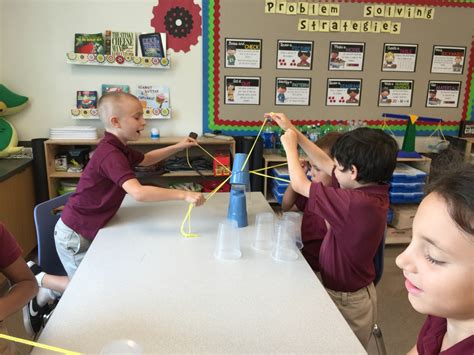 Tower Building Challenge STEM Lab Mrs Houseman