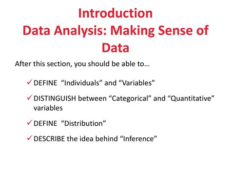 Chapter 1 Introduction & 1.1: Analyzing Categorical Data - ppt download