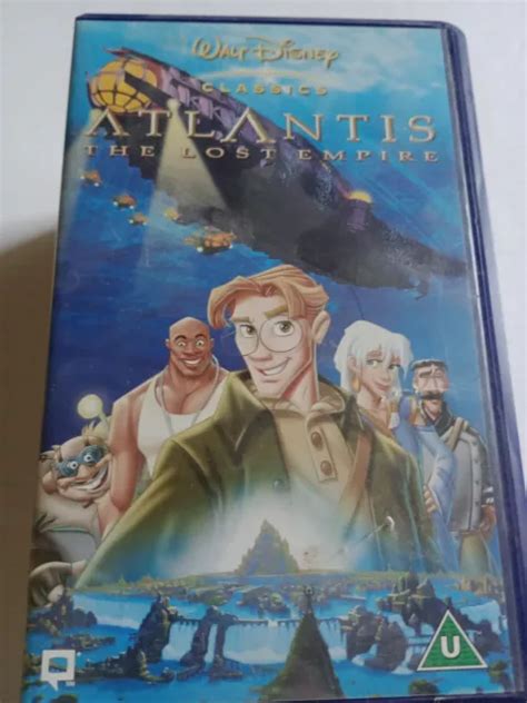 Disney Vhs Bundle Tarzan Pinocchio Dumbo Atlantis The Lost Empire £11