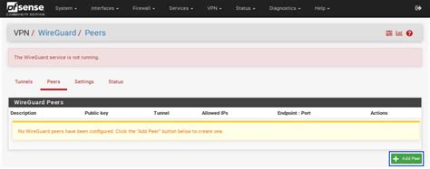 how to set up wireguard in pfsense