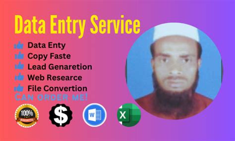 Do Data Entry Data Collection Copy Paste And Web Scraping By Rafi Mk
