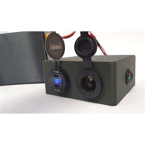 Power Hub With 2x Usb Usb Type C And Fast Charge With 12v Cigarette