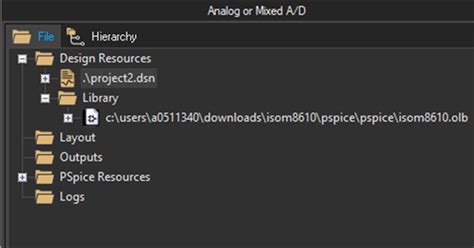 FAQ PSPICE FOR TI Adding A Library To PSPICE Isolation Forum Isolation TI E E Support