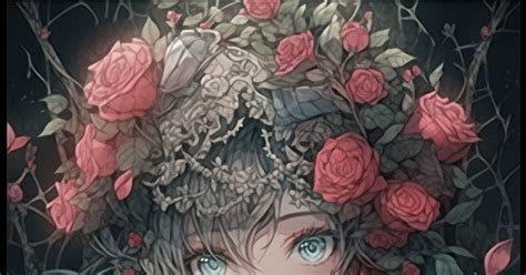 美女 薔薇の女神 水無月みとのイラスト Pixiv