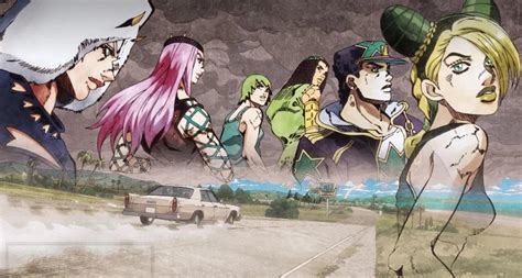 Clasificación de los arcos de anime de JoJos Bizarre Adventure La