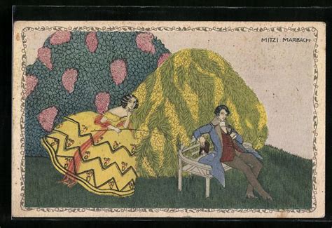 Sign Mitzi Marbach Dame Neckt Ihren Ge Kaufen Auf Ricardo