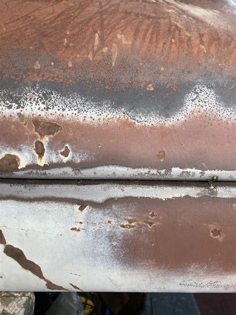 Technical Rust In Body Weld Seam F Cab The H A M B