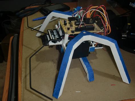 another 3 servo hexapod with arduin robotshop community