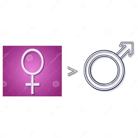 Male Female Sex Symbols Healthcare Science Medical Treatment