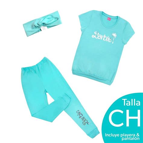 Pijama Para Dama Barbie Talla CH Aqua A Precio De Socio Sams Club En