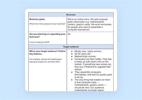 Web Development Brief How To Fill It Out Purrweb