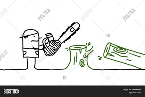 Man Tree Vector Photo Free Trial Bigstock