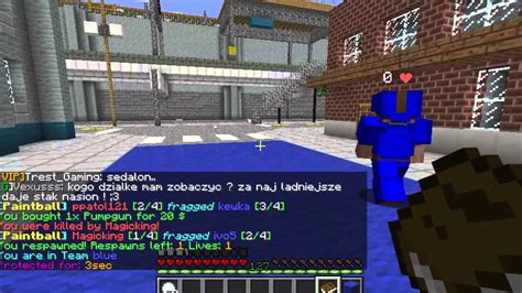Minecraftgramy Na Serwerach Paintball 1 Youtube